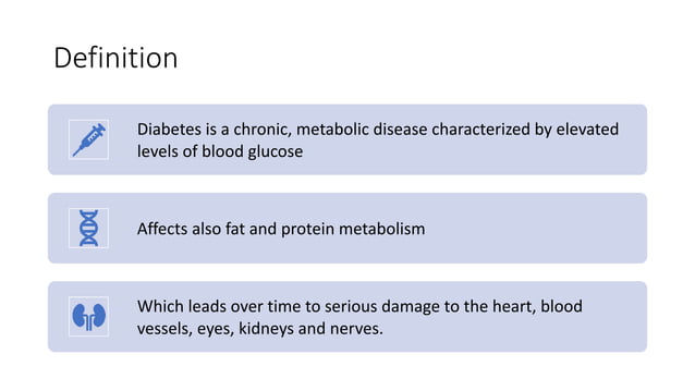 Classification & Diagnosis of Diabetes | PPT