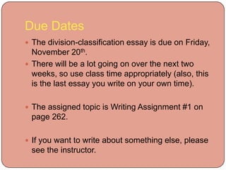 Classification & Division[1] | PPT