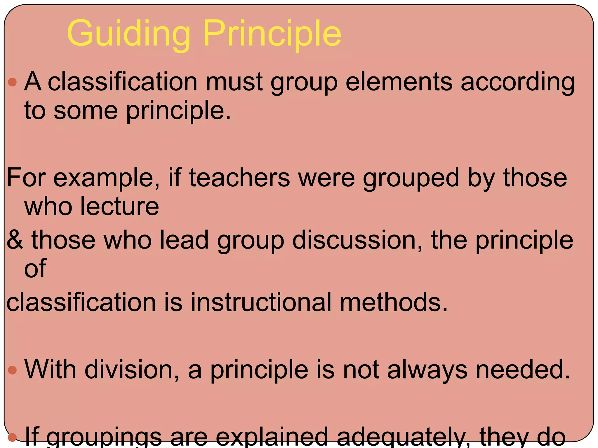 Classification & Division[1] | PPTX