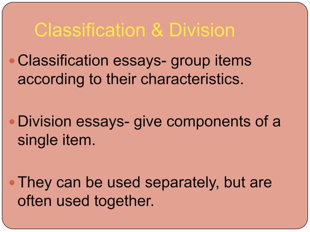 Classification & Division[1] | PPT
