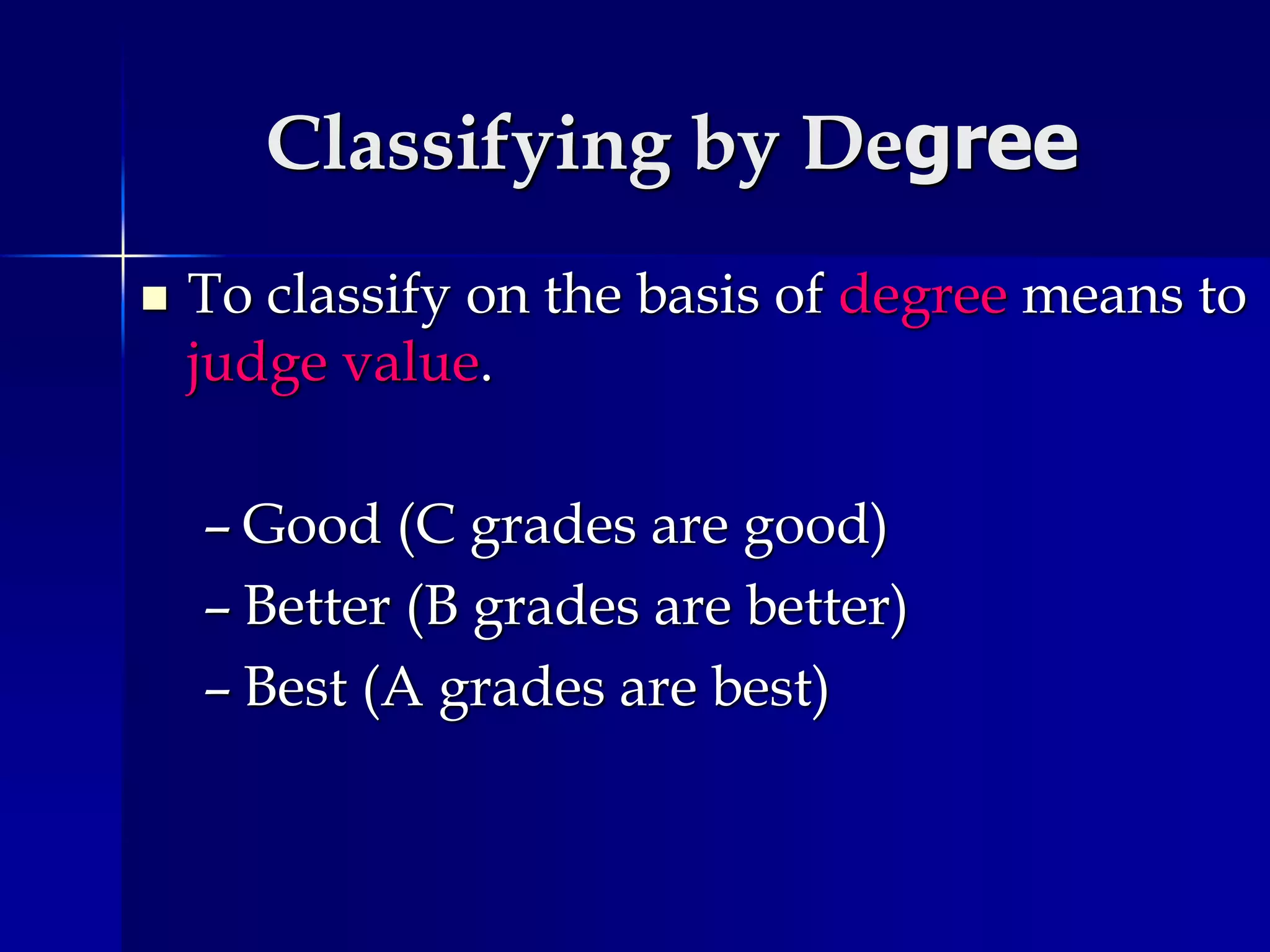 Classification essay | PPT