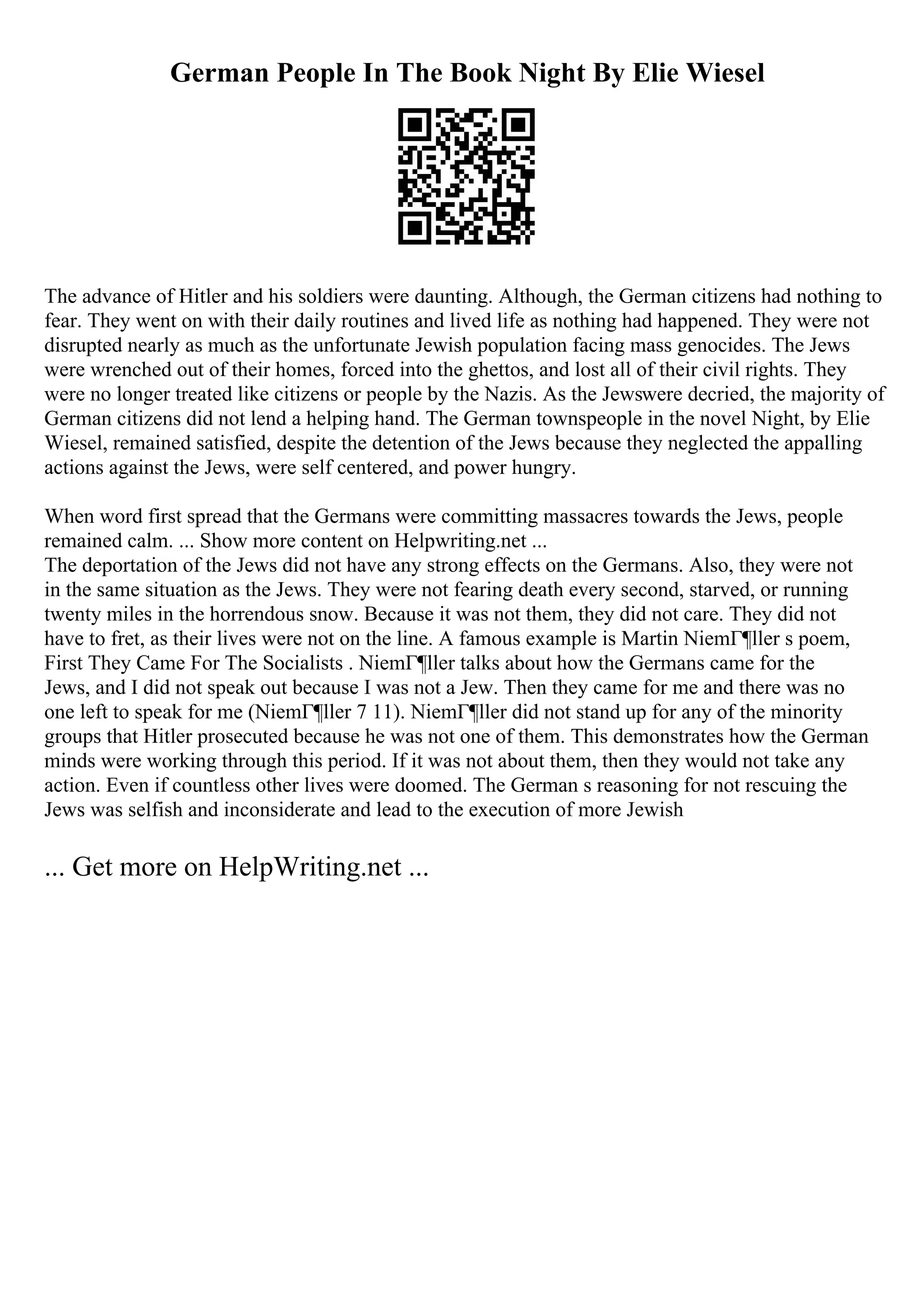 Classification Essay Example Format | PDF