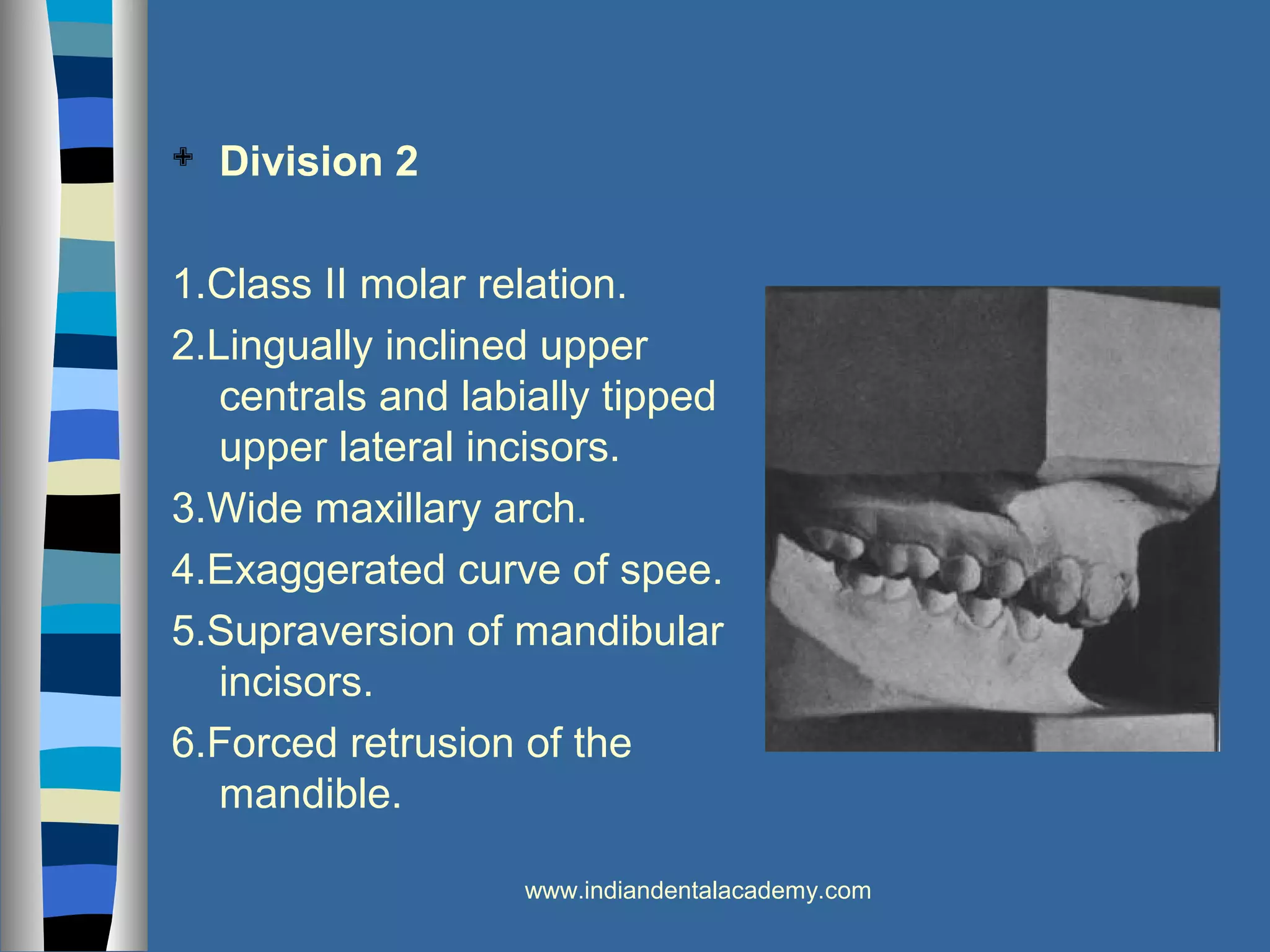 Classification & etiology of malocclusion | PPT