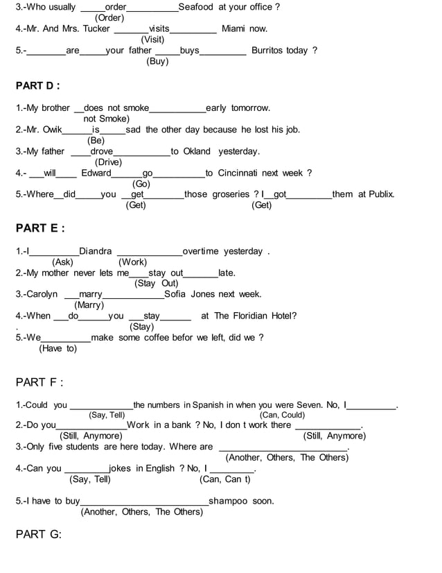Classification exam 1 | DOCX