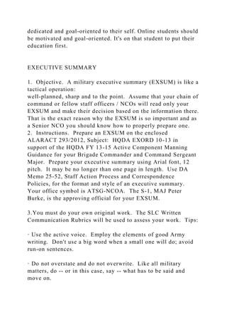 CLASSIFICATIONEXECUTIVE SUMMARYTA-XXXXXXXDD Mmm YY(U.docx