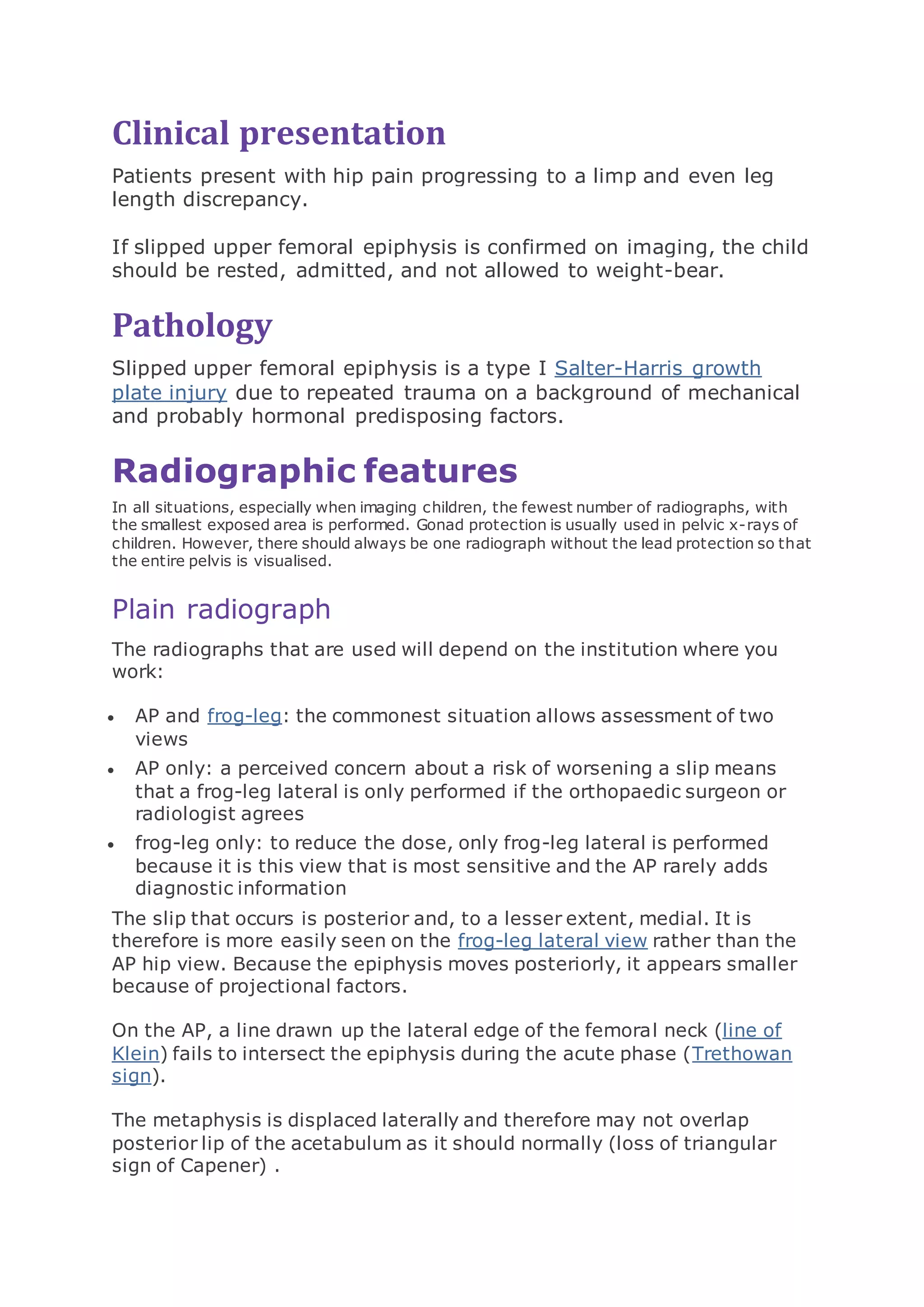 Important radiological classification of fracture and AVN | DOCX