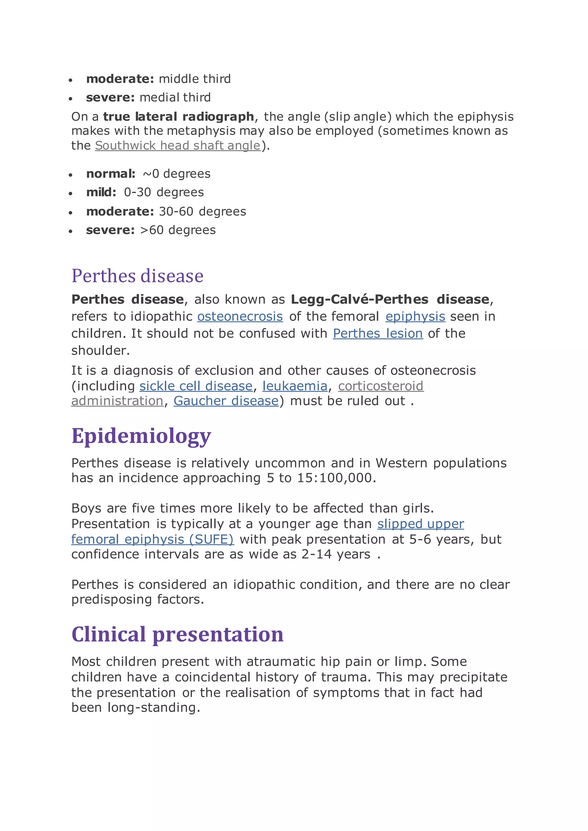 Important radiological classification of fracture and AVN | DOCX