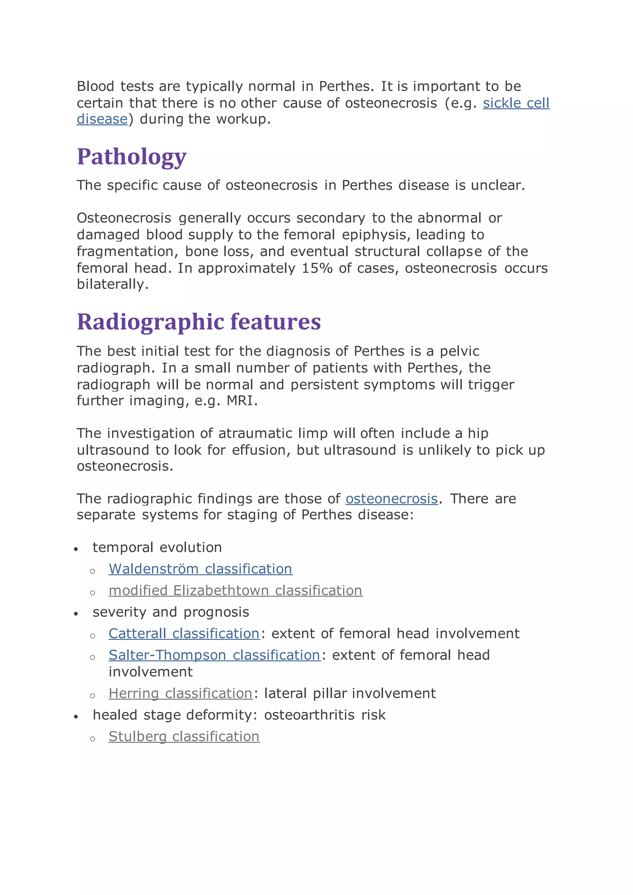 Important radiological classification of fracture and AVN | DOCX