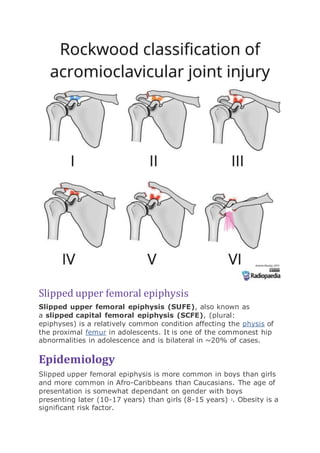 Important radiological classification of fracture and AVN | DOCX