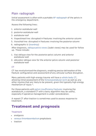 Important radiological classification of fracture and AVN | DOCX