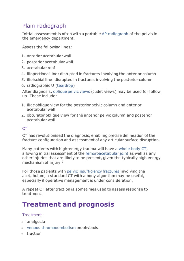 Important radiological classification of fracture and AVN | PDF