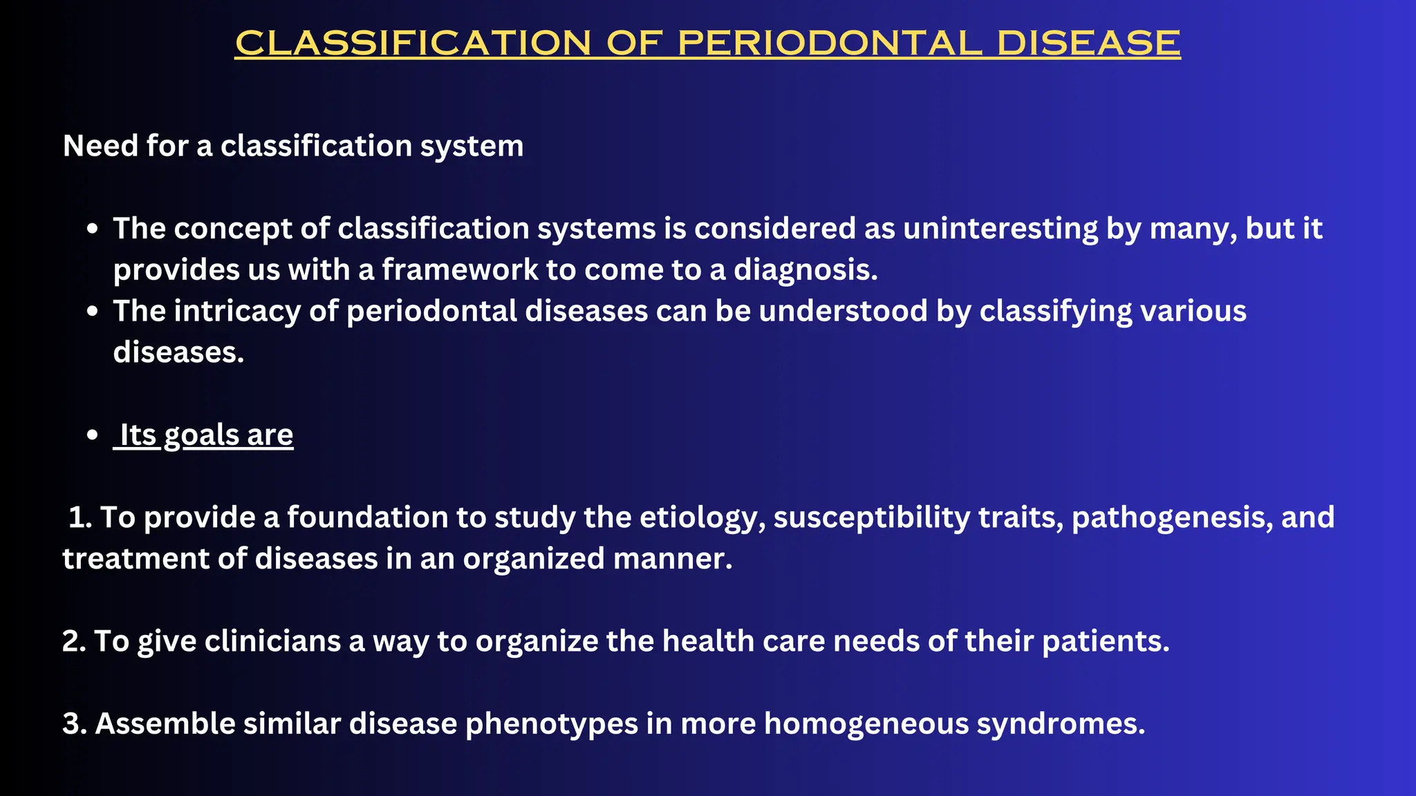 Classification of periodontitis | PDF | Dental Health | Diseases and ...