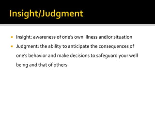 Classification in Mental Health | PPTX