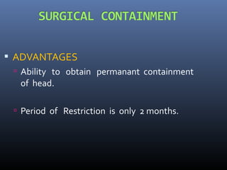 Classification & management of legg calve perthes disease | PPT