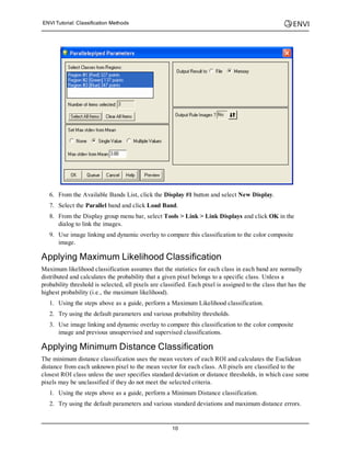 Classification methods envi | PDF