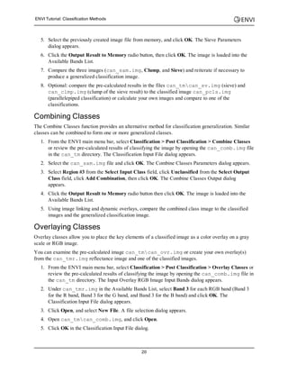 Classification methods envi | PDF