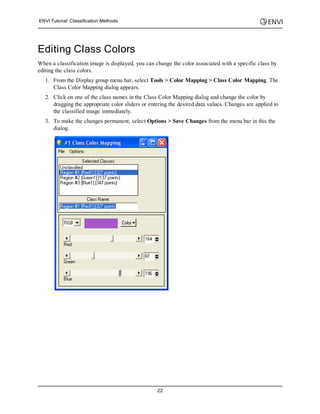 Classification methods envi | PDF
