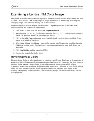 Classification methods envi | PDF