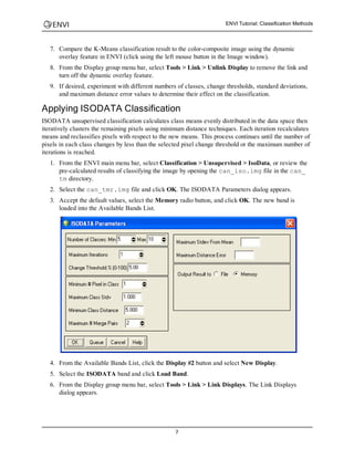 Classification methods envi | PDF