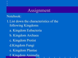 Classification of Living Things | PPT