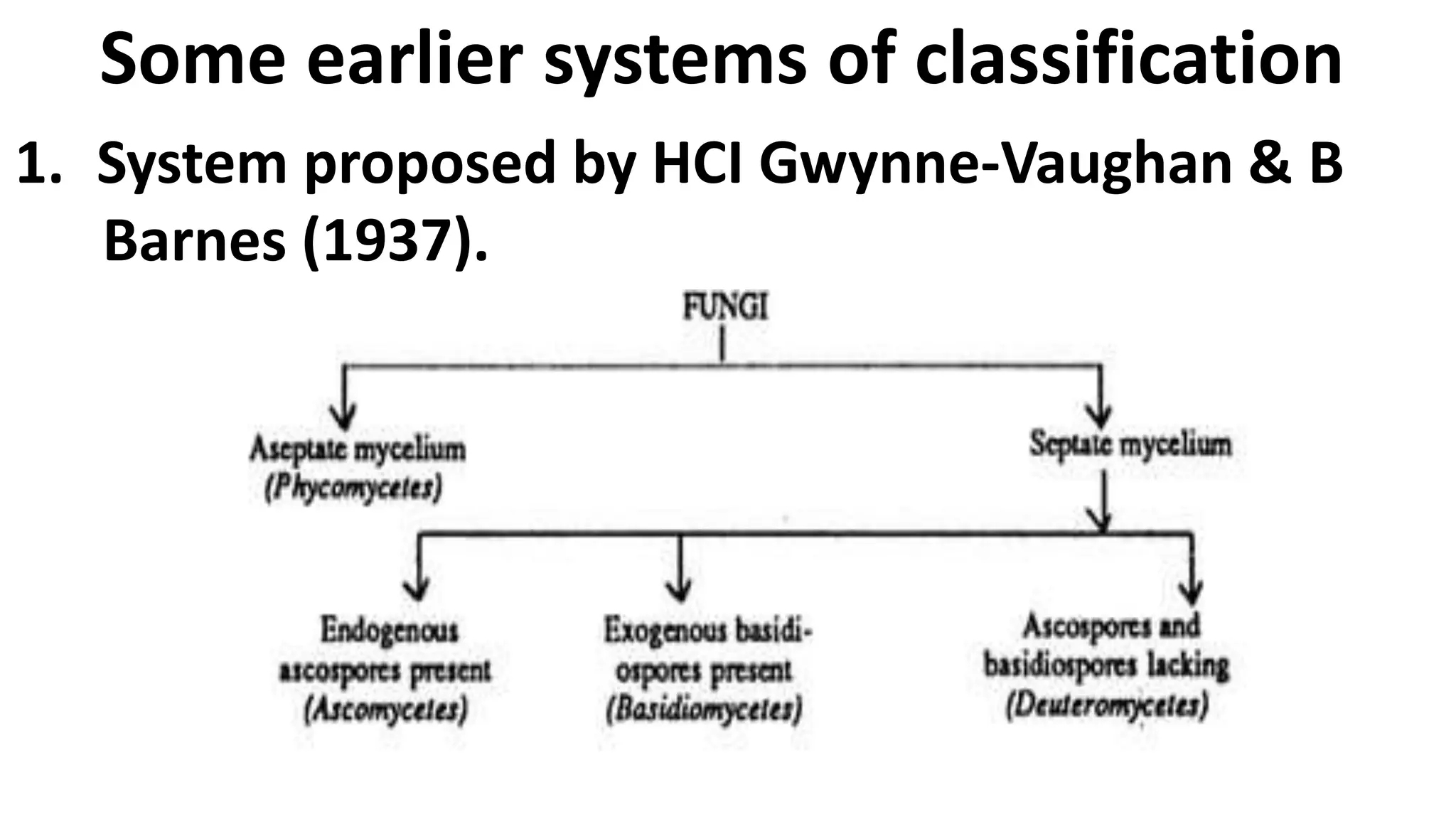 Classification n evolution of fungi | PPTX