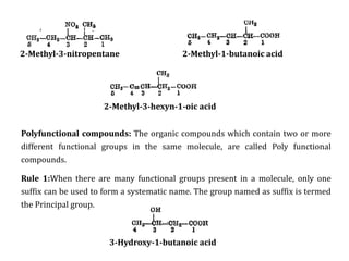 Classification, nomenclature and isomerism | PPTX