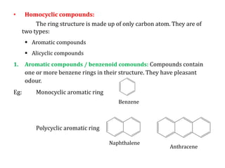 Classification, nomenclature and isomerism | PPTX