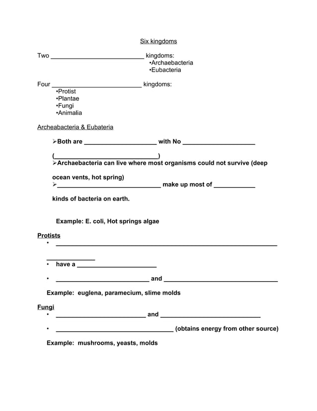Classification notes blank revised | PDF
