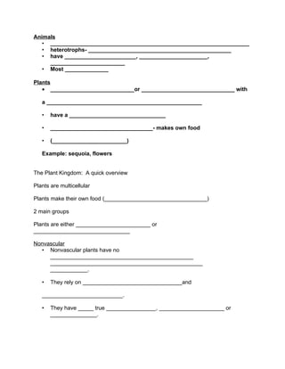 Classification notes blank revised | PDF | Free Download