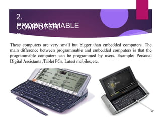 classification od computer types.pptx | Computing | Technology & Computing