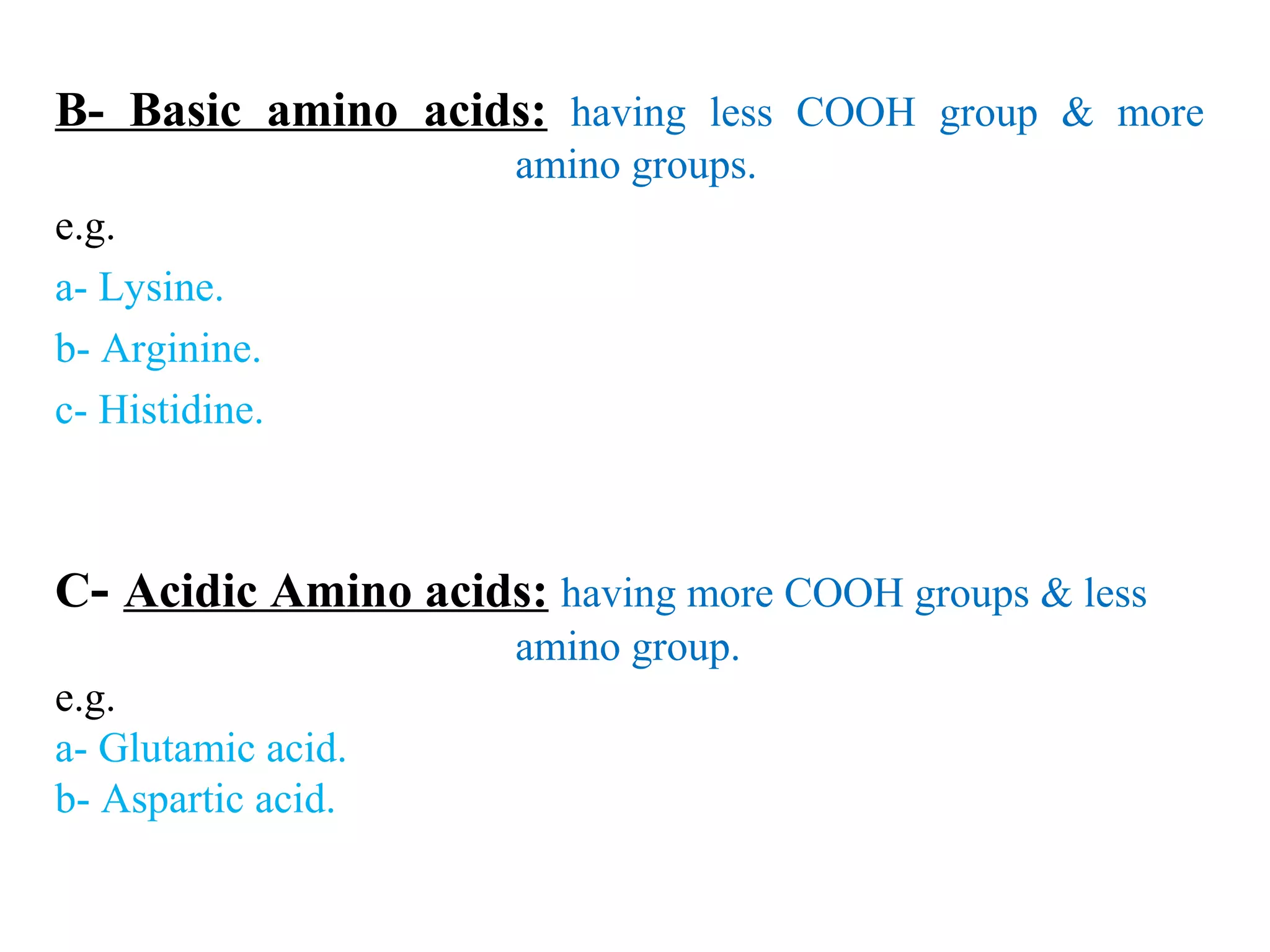 Classification of Amino Acids by farhan ali | PPT