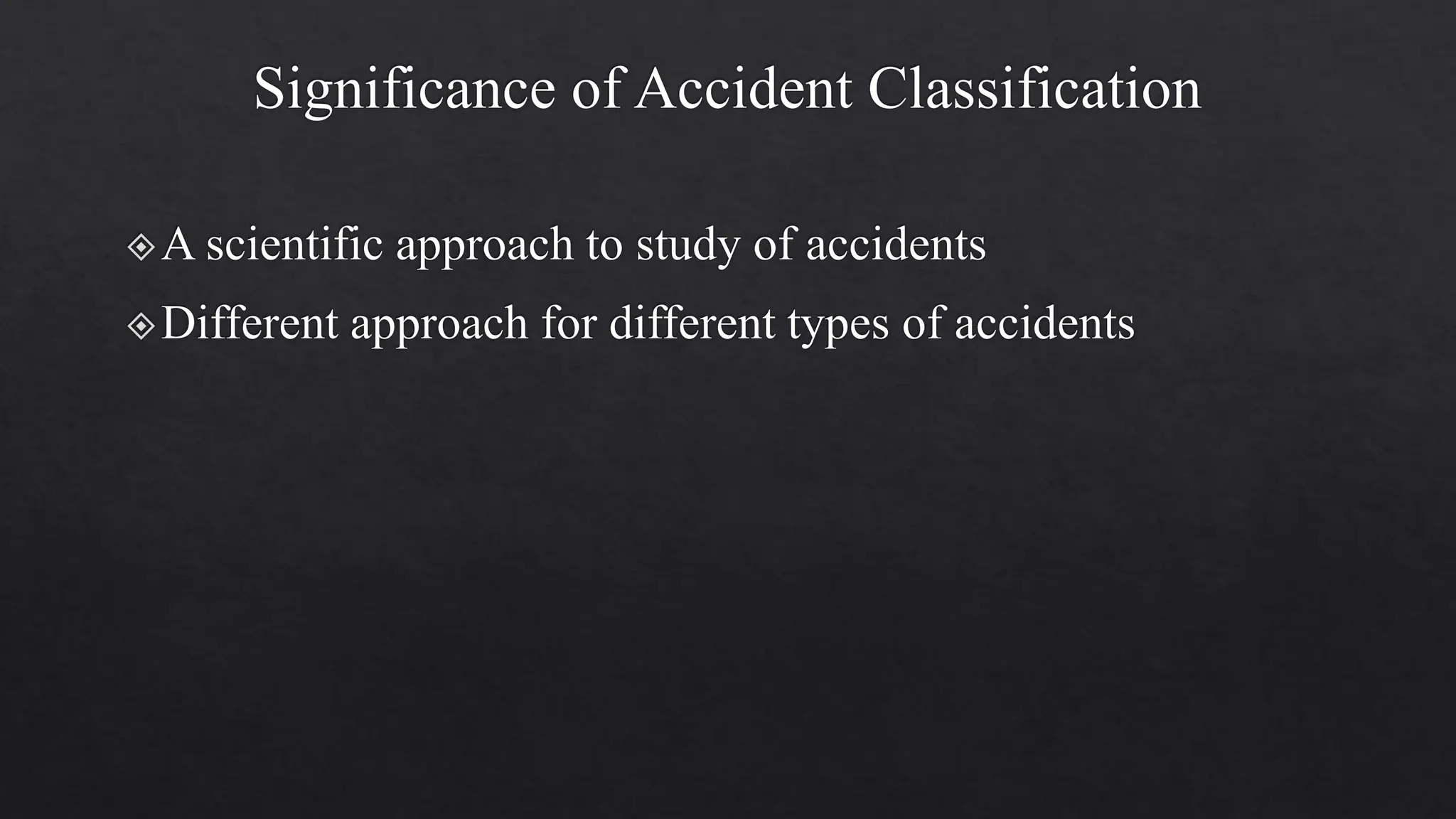 Classification of Accidents in railwayss | PPTX