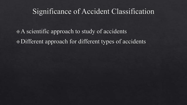 Classification of Accidents in railwayss | PPTX