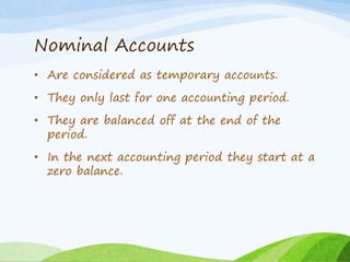 Classification of accounts | PPTX