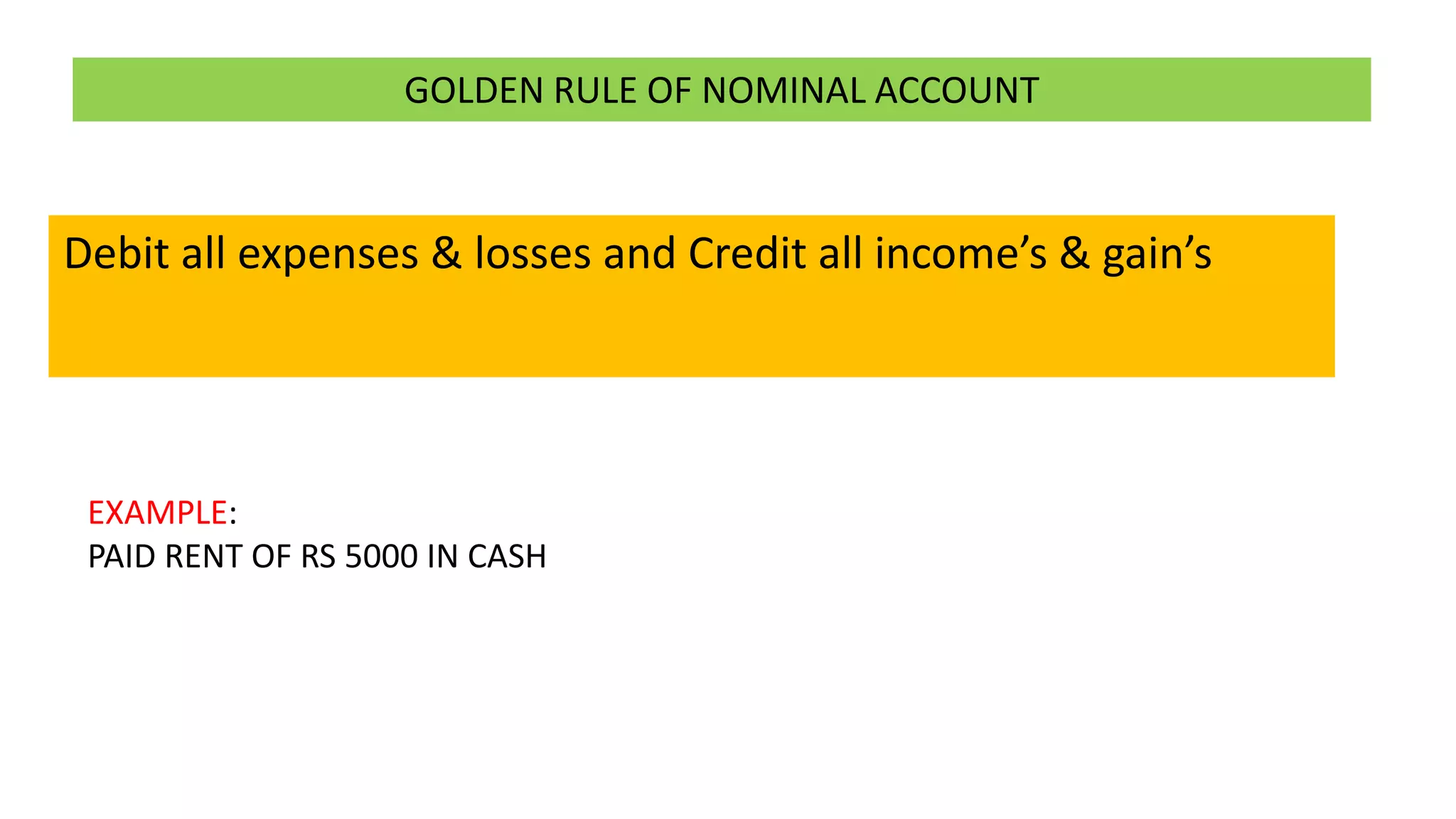 Classification of accounts || personal account || real account ...