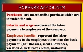 Classification of Accounts in Accounting | PPSX
