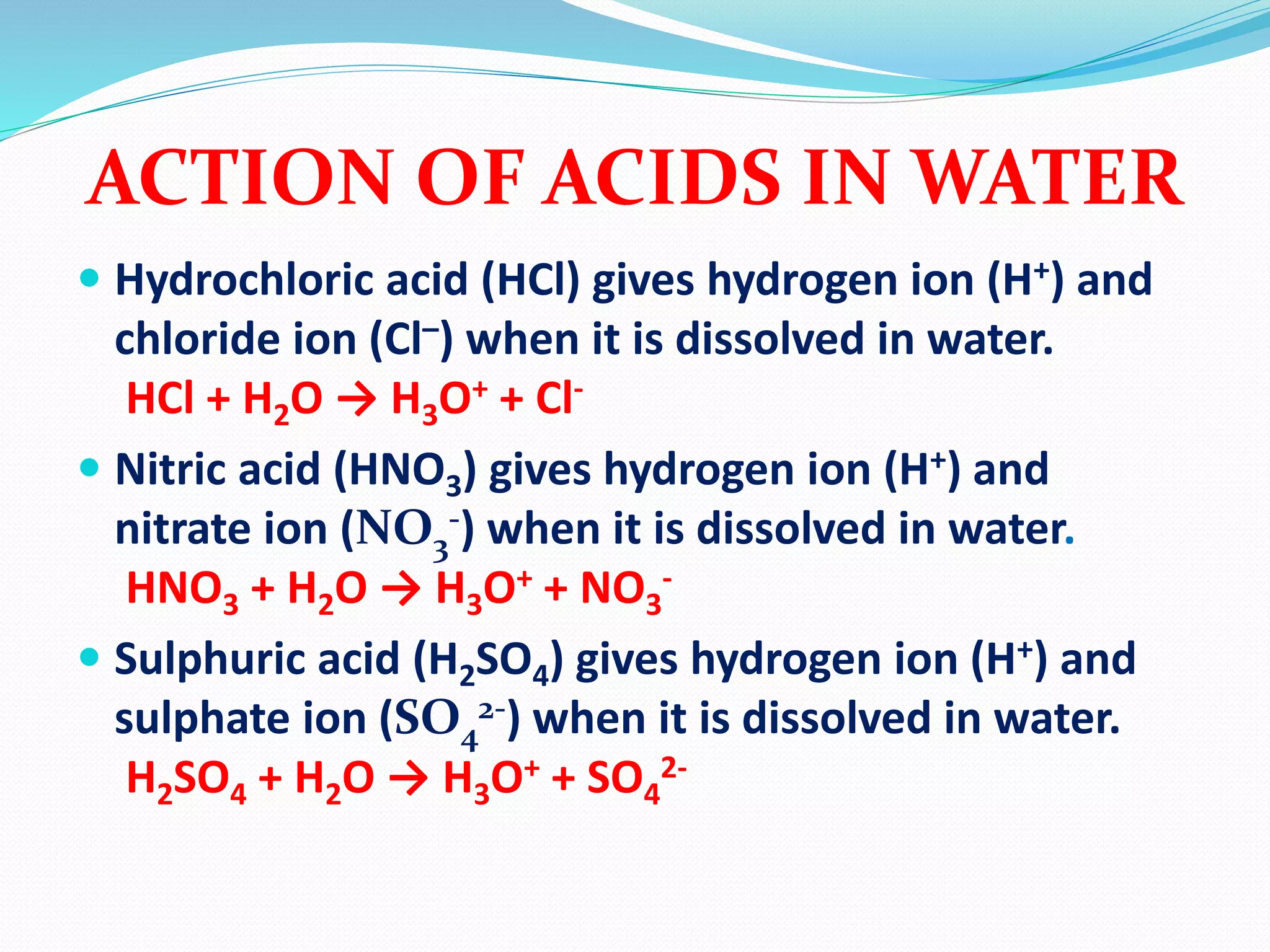 Classification of acids & bases | PPTX