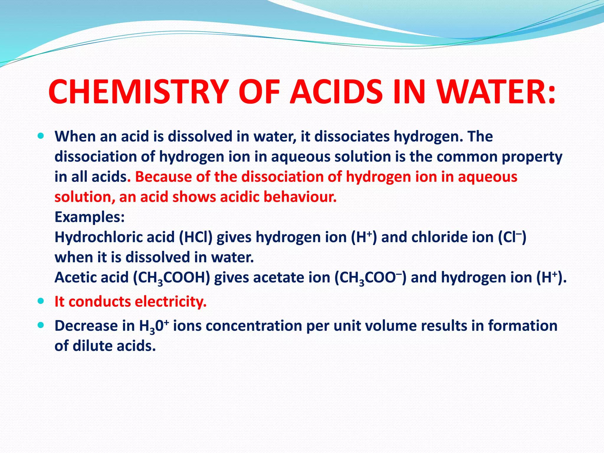 Classification of acids & bases | PPTX