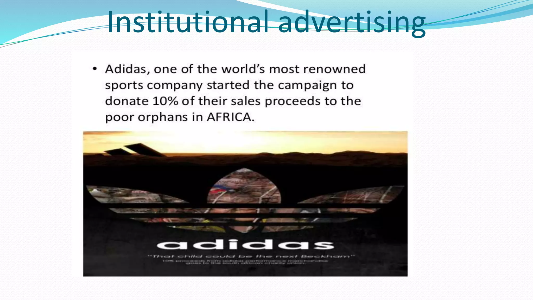 Classification of advertising | PPTX