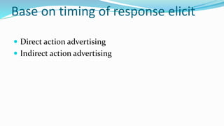 Classification of advertising | PPTX