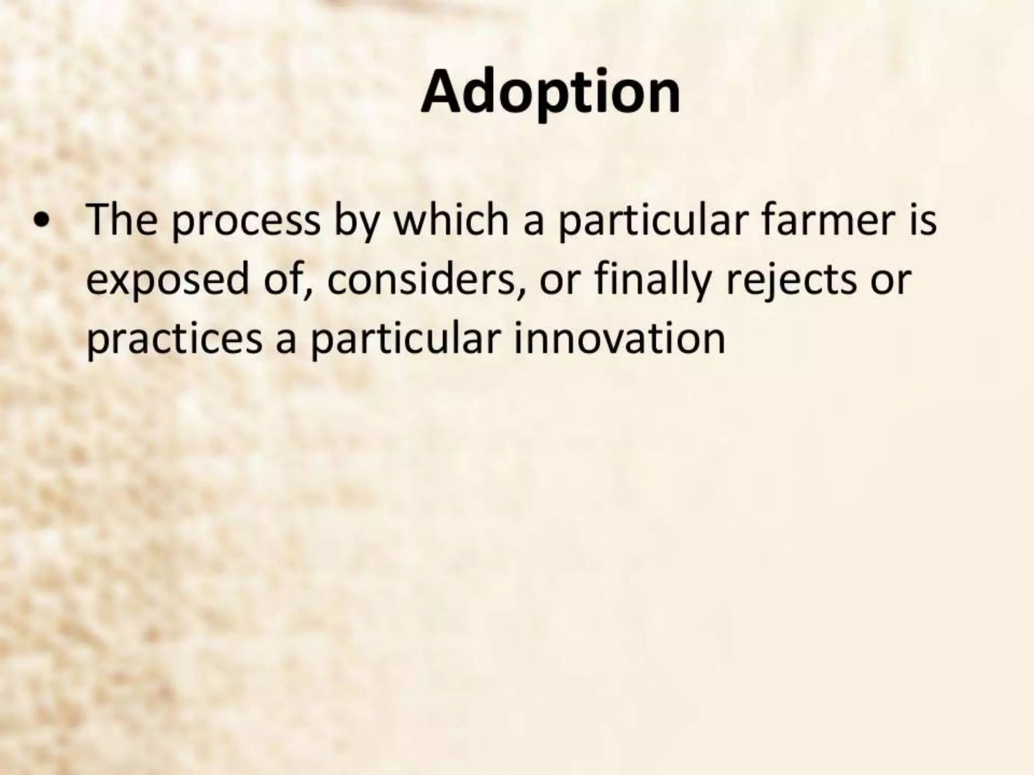Classification of adoptersBy Mr Allah Dad Khan Visiting Professor The ...