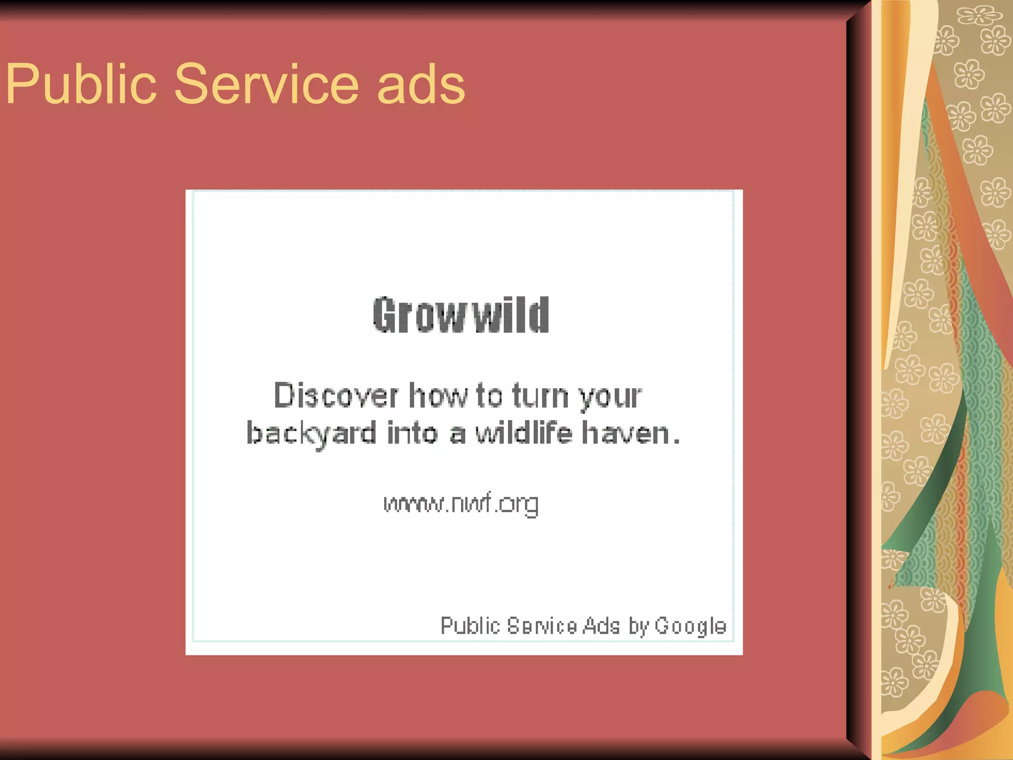 Classification of Ads or Types of ADs | PPT