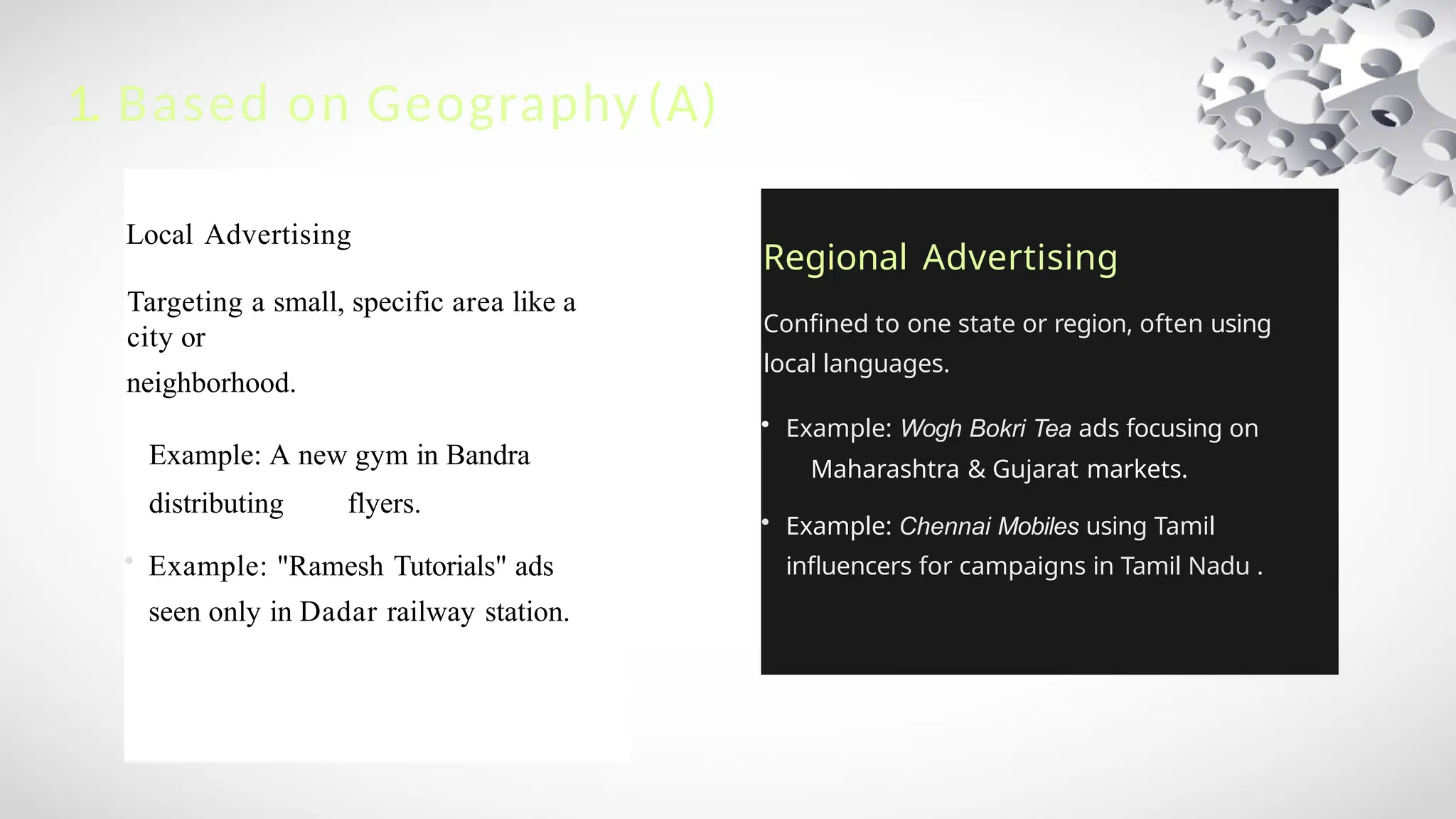 Classification of Advertising and its different types | PPTX