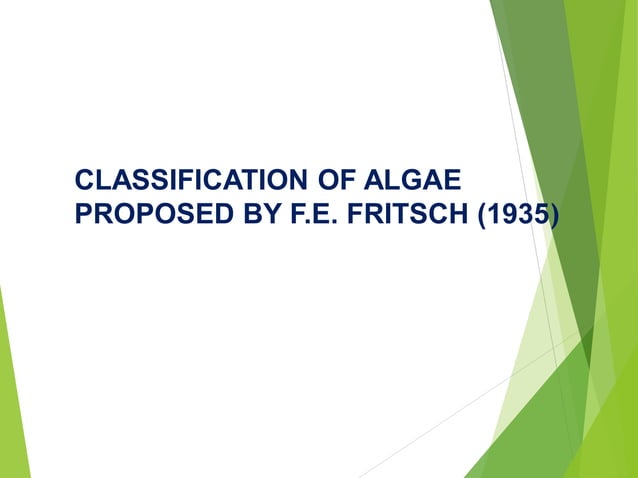 Classification of algae.pdf | Biological Sciences | Science