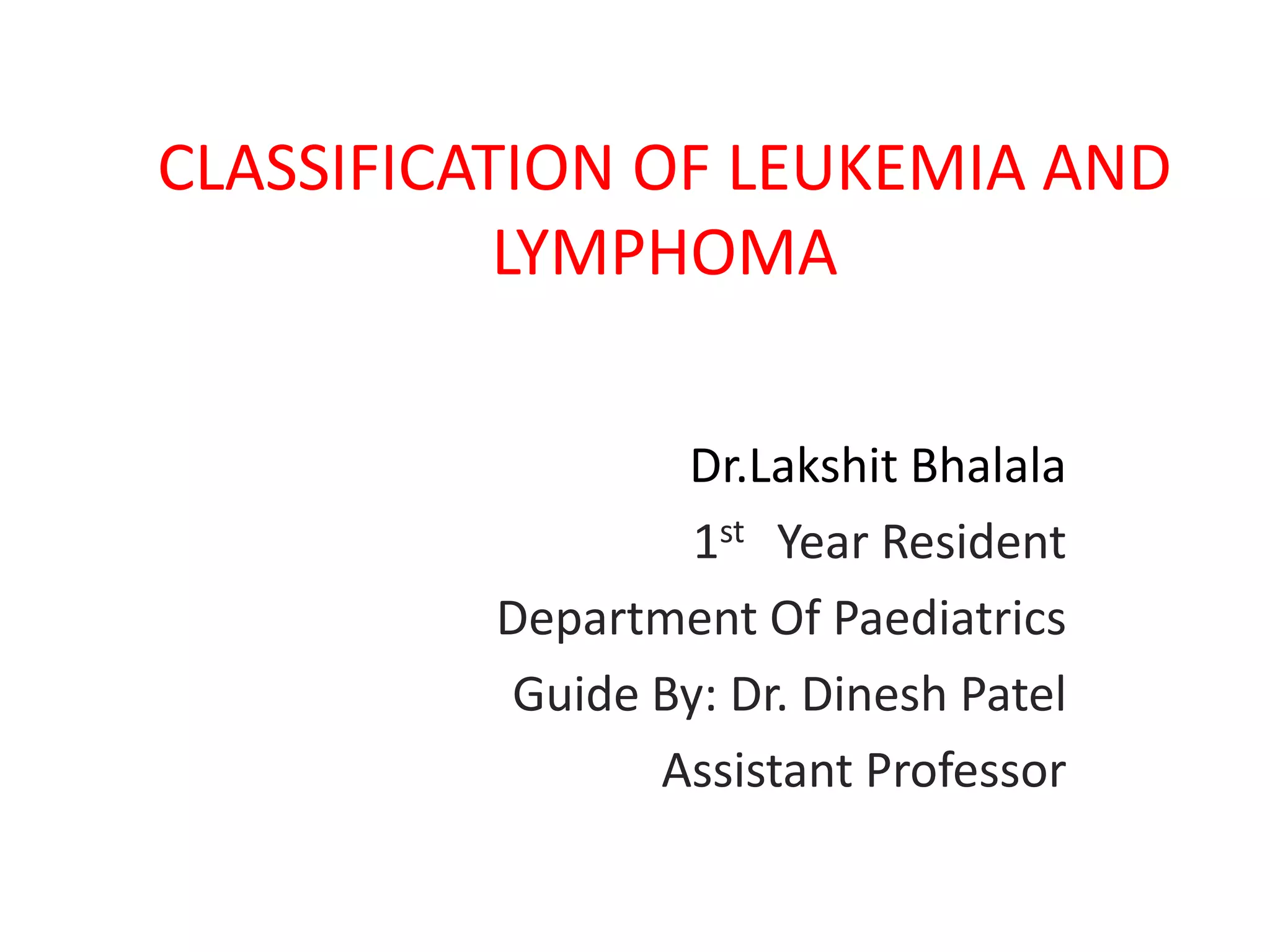 CLASSIFICATION OF ALL AND AML.pptx