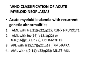 CLASSIFICATION OF ALL AND AML.pptx