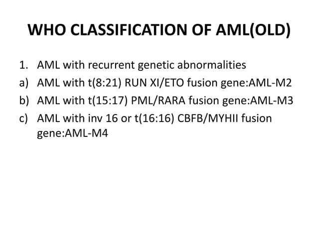 CLASSIFICATION OF ALL AND AML.pptx