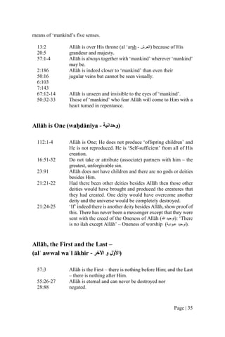 Classification of Al Qur'an's contents (original format) | PDF