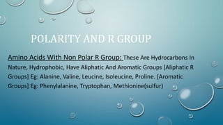 Classification of amino acid By Majedin Reza | PPT