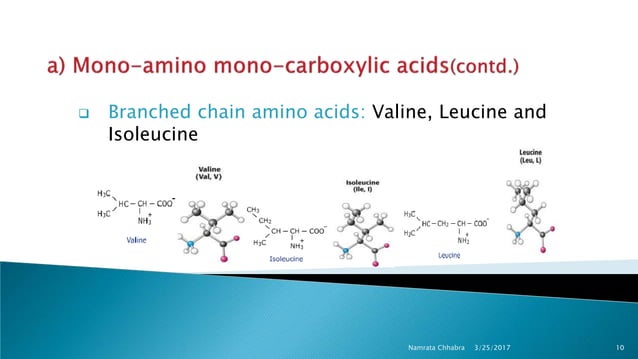 Classification of amino acids | PPTX | Chemistry | Science